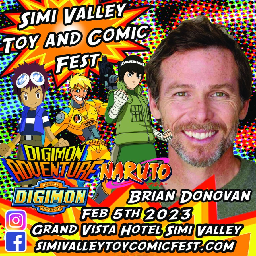 Guest Announcement Brian Donovan – Simi Valley Toy And Comic Fest