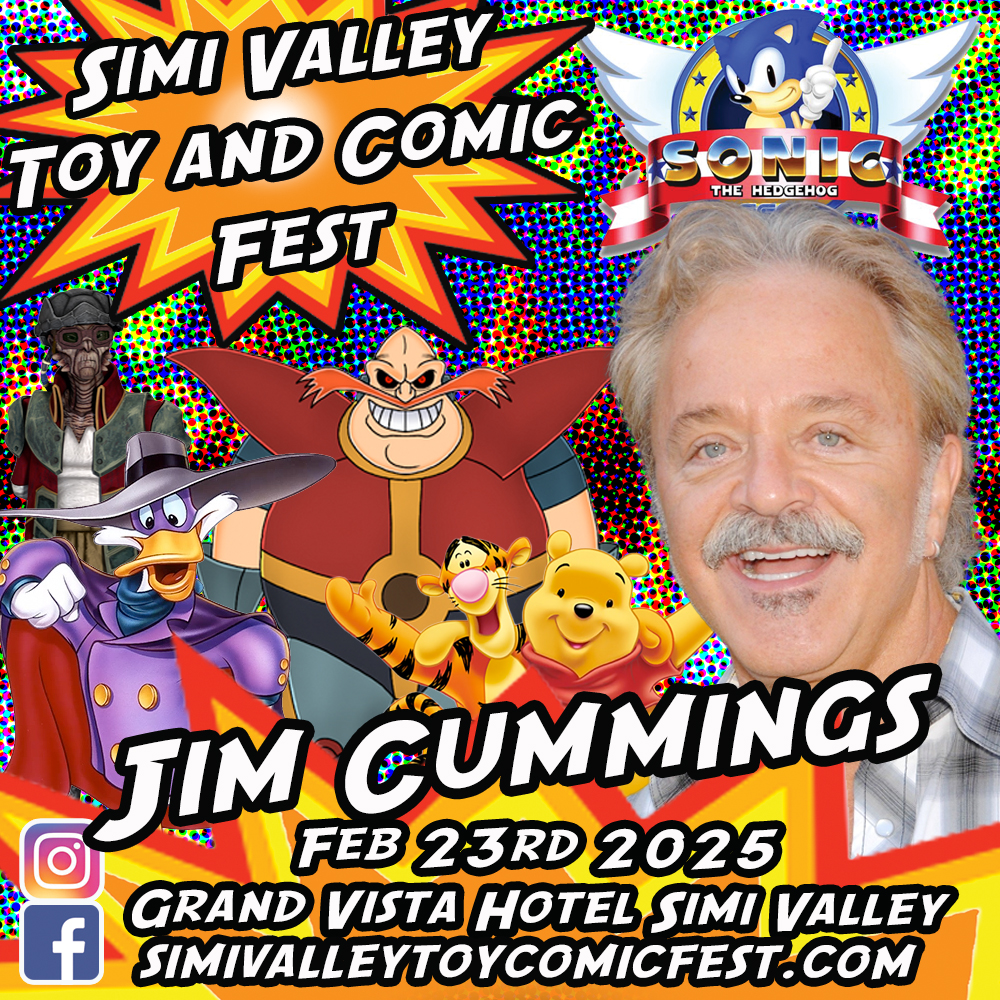 Guest of Honor Jim Cummings – Simi Valley Toy And Comic Fest