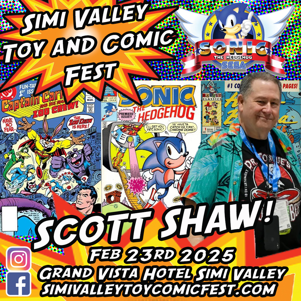 Special Artist Guest Scott Shaw! – Simi Valley Toy And Comic Fest